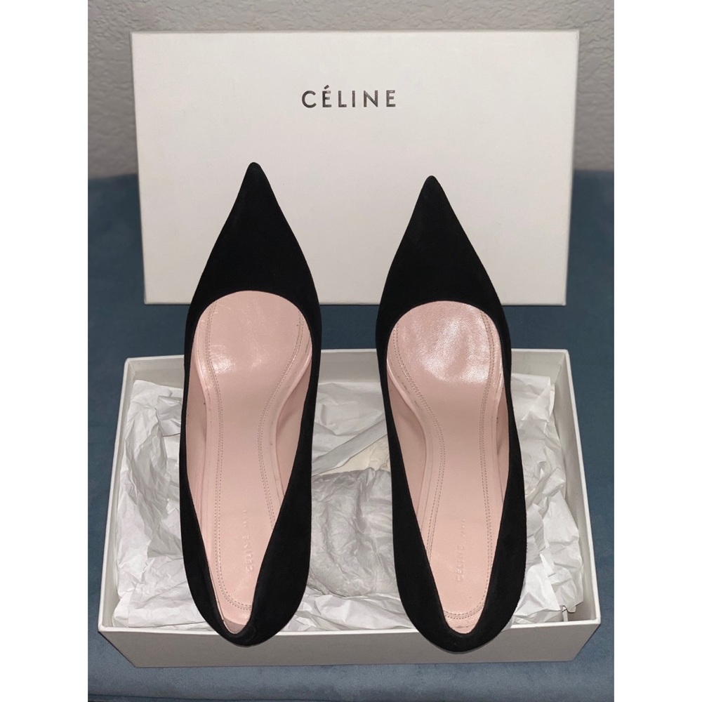 Celine Suede Pumps - Gem